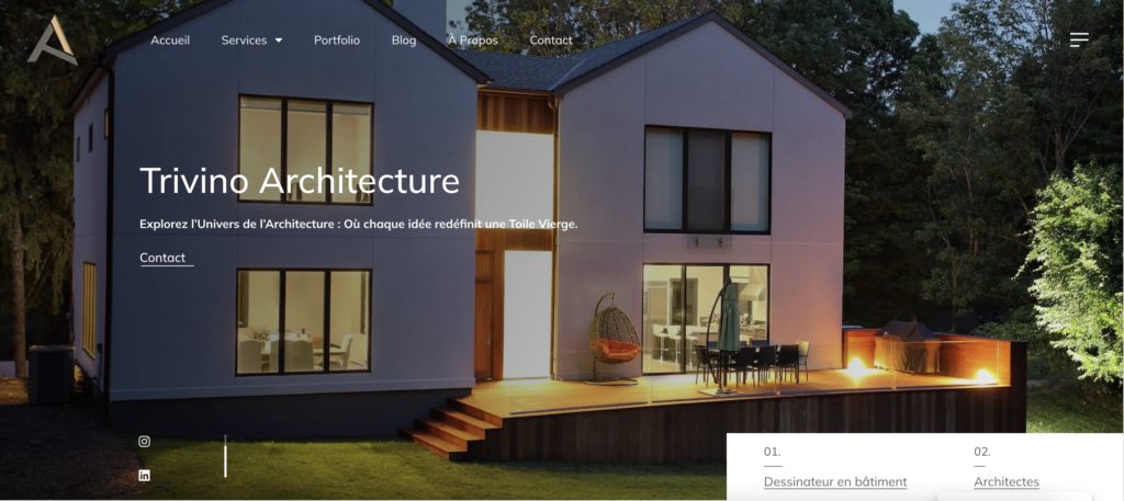 Trivino Architecture - Flash Design